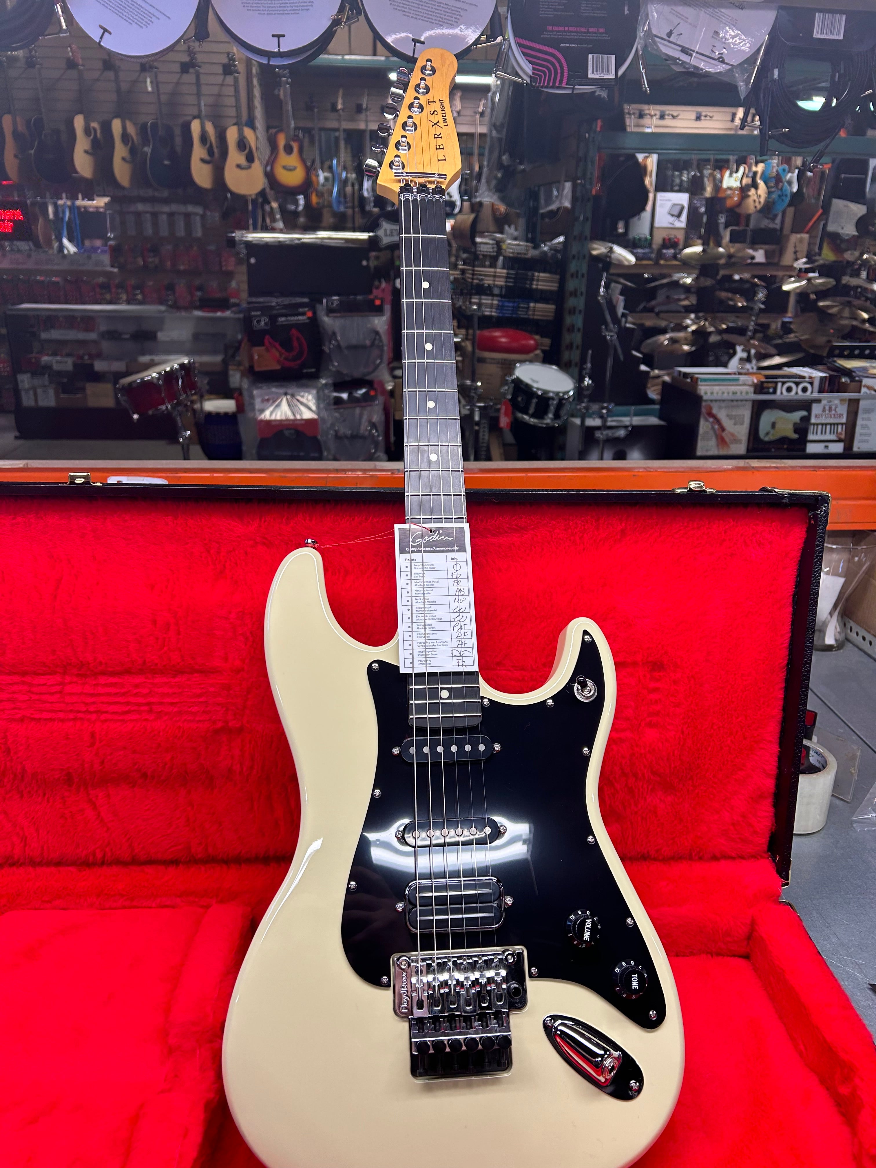 Godin 052578 Lerxst Limelight Alex Lifeson Signature Electric Guitar