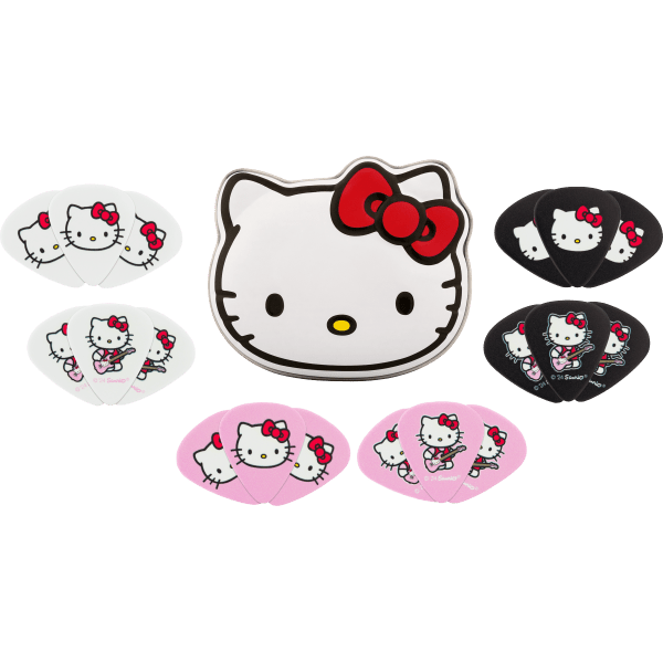 Limited edition Fender® x Hello Kitty® Pick Tin, 18 Pack